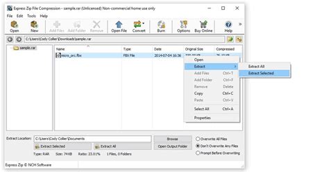 How To Extract RAR Files
