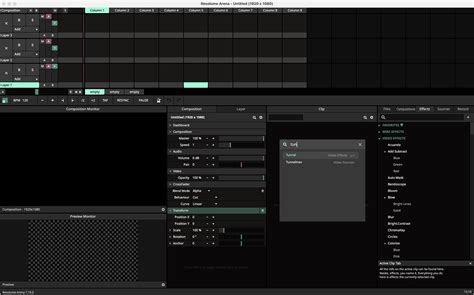 Resolume 7 19 Released Quick Search Wire Dashboard Presets Text