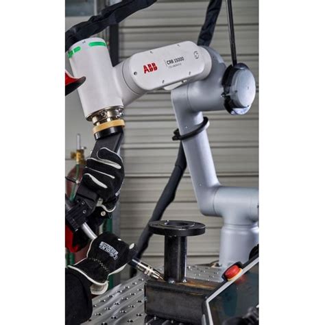 Abb Gofa Crb 15000 Collaborative Robot With Welding Torch And Megment