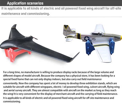 Model Aircraft Eva Sponge Support Sponge Bracket Uav Fixed Wing Exhibi