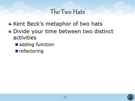 Refactoring Code By Clean Code Rules Ppt