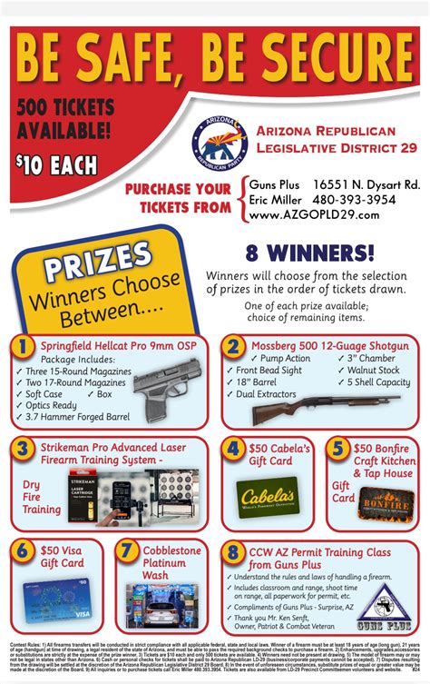 Ld 29 Raffle Winners Azgopld29