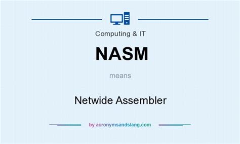 nasm netwide assembler in business and finance by