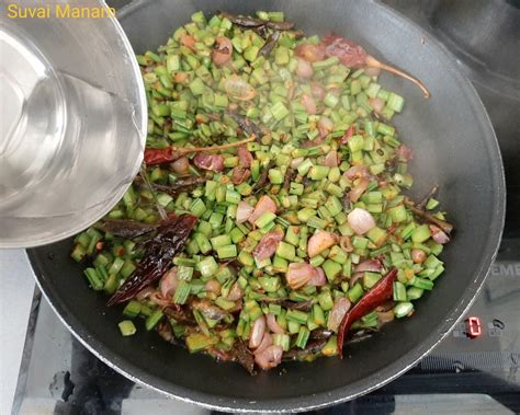 Avarakkai In Malay Avarakkai Poriyal Broad Beans Stir Fry Broad Beans