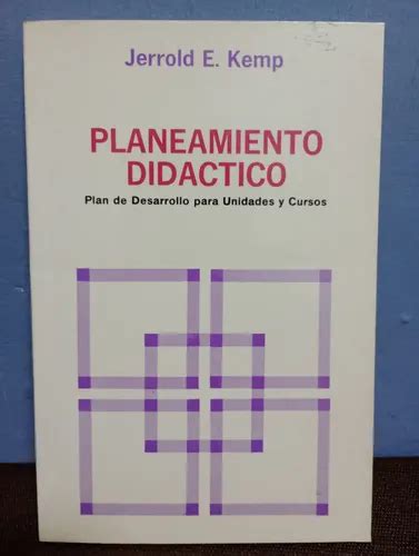 Planeamiento Didáctica Jerrold E Kemp Meses Sin Interés