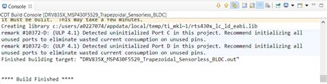 DRV H EVM Sensored Demo Code Packaged In Slvc Not Buildable As Is Motor Drivers Forum