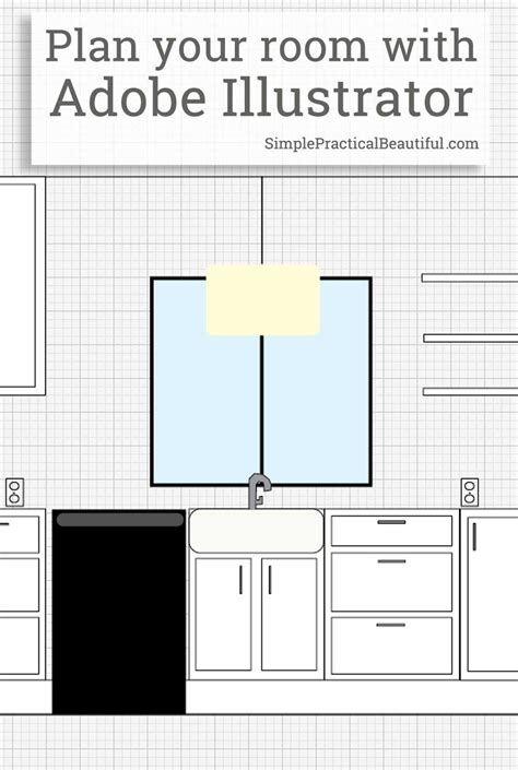 Use Adobe Illustrator To Plan A Room Layout Simple Practical Beautiful