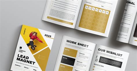 Workbook Layout Template Print Templates Ft Workbook And Course Envato