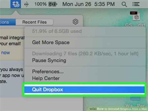 how to uninstall dropbox from a mac 14 steps with pictures