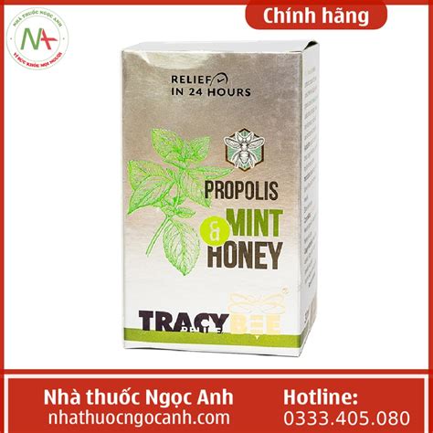X T H Ng Keo Ong Propolis Mint Honey Tracybee C Ch S D Ng Nh Th N O