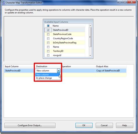 Msbi 61 Ssis 25 Data Flow Task 11 Character Map Transformation Detailed