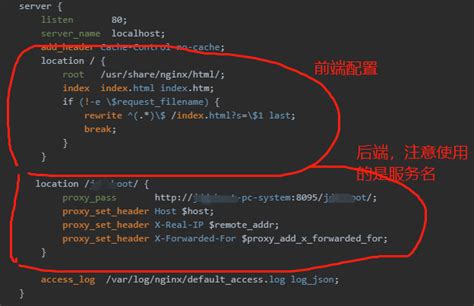 在k8s中部署前后端分离项目进行访问的两种配置方式 哈喽哈喽111111 博客园