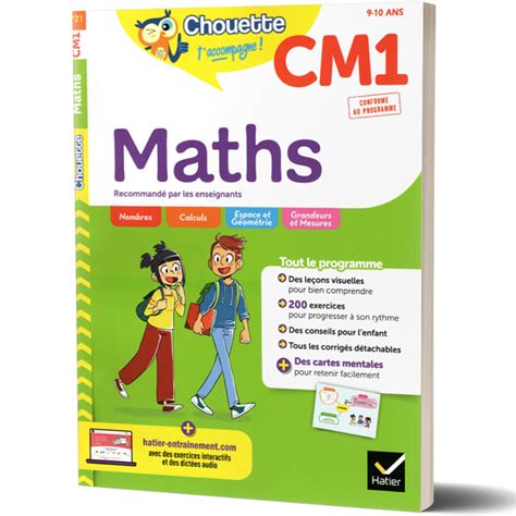 Maths Cm1 910ans Chouette Taccompagne Hatier