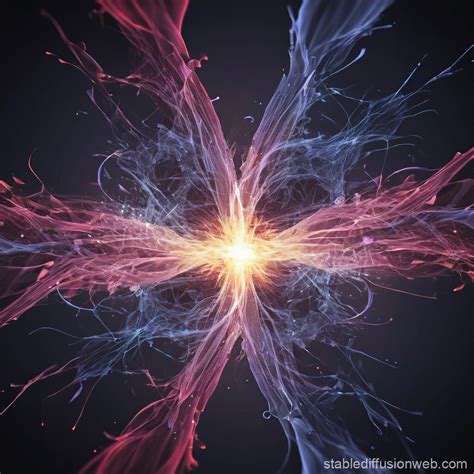 Particle Collision Machine Stable Diffusion Online