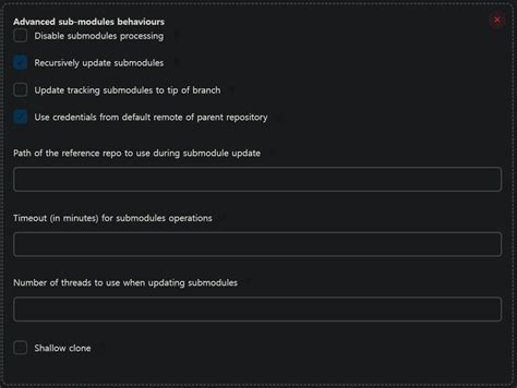 problem when using advanced sub modules behaviours ask a question