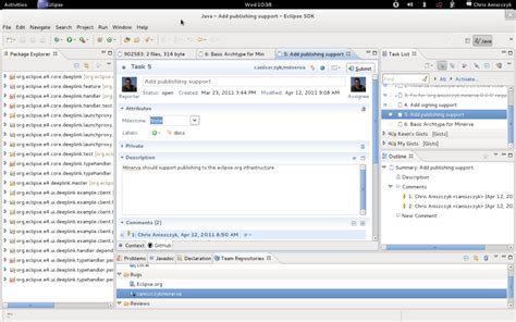 Eclipse And Mylyn GitHub Integration Chris Aniszczyk S Zx Diatribe