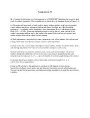 Assignment1 Docx Assignment 1 1 Consider The Following Set Of