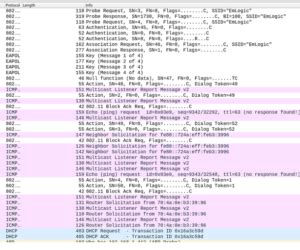 Wi Fi Sniffing With Wireshark EmLogic AS