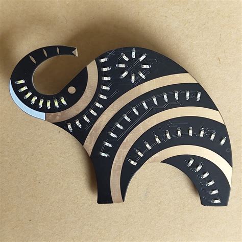 PGDay UK Elephant LED Badges Chris Ellis Intrbiz S Blog