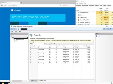 Stucked Request On Iis 10 When We Require Or Accept Client Certificate