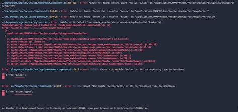 Failed Angular Build On Master · Issue 4963 · Nolimits4webswiper · Github