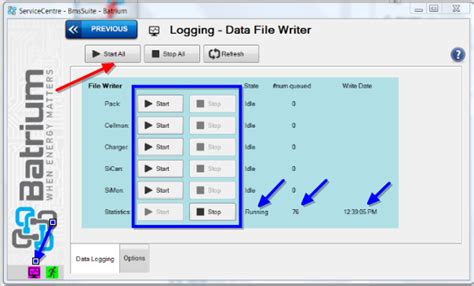 Bmssuite How To Log System Data To Files