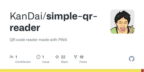 Github Kandai Simple Qr Reader Qr Code Reader Made With Pwa