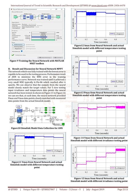 Artificial Neural Network For Solar Photovoltaic System Modeling And Simulation Pdf