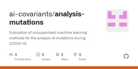 GitHub Ai Covariants Analysis Mutations Evaluation Of Unsupervised Machine Learning Methods