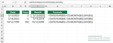 How To Add Years To Date In Excel Excel Bootcamp