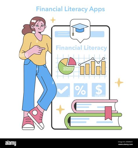 Financial Literacy Apps Concept Highlights The Tools For Enhancing