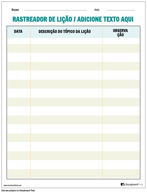 Planilha De Tabela Para Imprimir Историята на Pt Examples