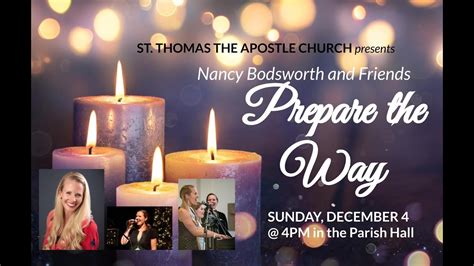 Prepare The Way Concert Highlights Nancy Bodsworth And Friends Youtube