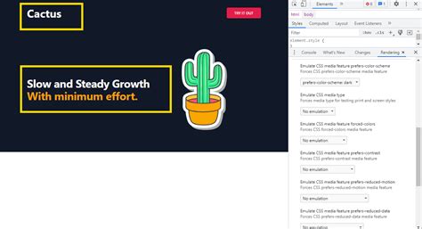Landing Pages With Dark Mode