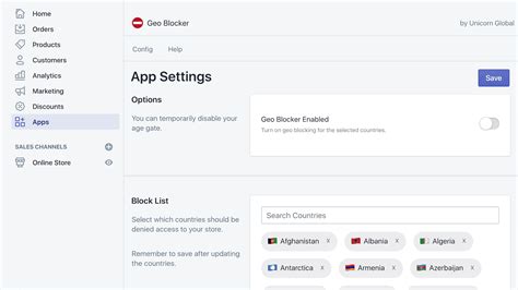 Unicorn Geo‑blocker Shopify App Your Guide To Shopify Themes And Apps