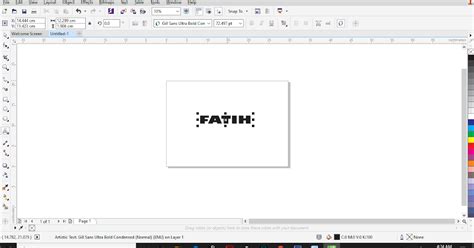Tutorial Cara Membuat Shadow Di Coreldraw