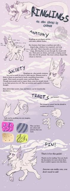 290 Species Reference Sheets Ideas Creature Drawings Species