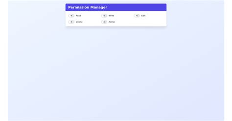 Permission Page Free React Tailwind Component