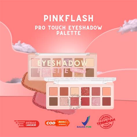 Jual Pinkflash Pro Touch Eyeshadow Palette Pink Dessert 12 Shades