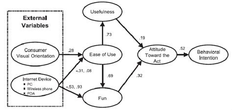7 Consumer Technology Acceptance Model C Tam Source Bruner