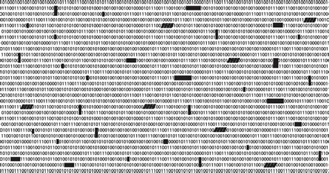 Corrupted Data With Erased Data Binary Lines In Black Template 55692968 Vector Art At Vecteezy