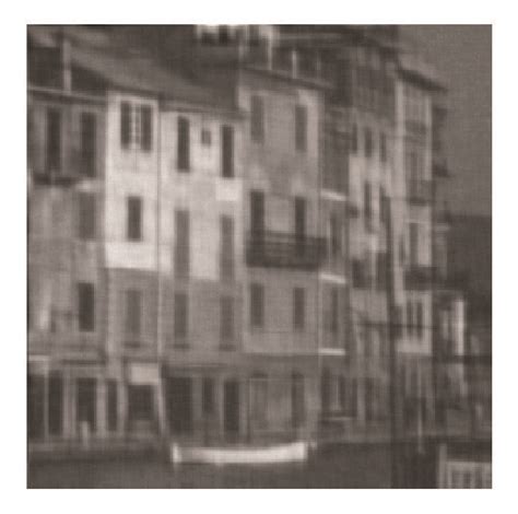 The Corresponding Restored Images By Landweber Method A And D