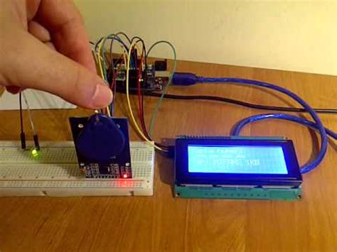 Arduino RFID RC522 LCD I2C YouTube