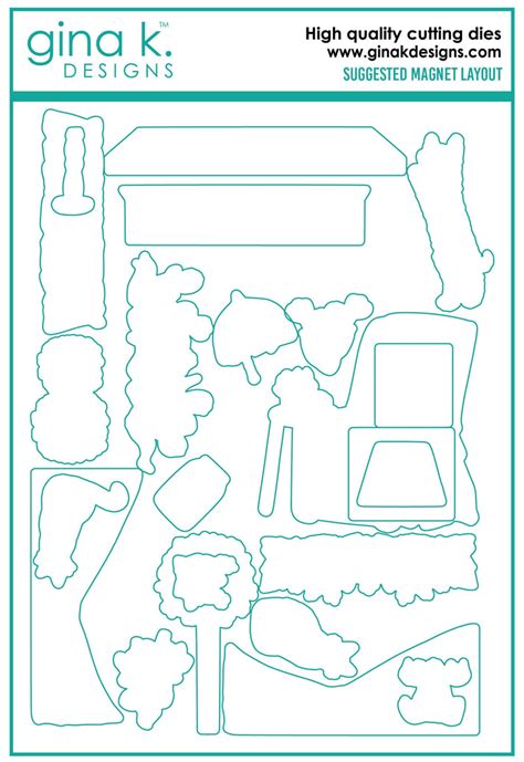 Dies Coordinating Stamps Gina K Designs Llc