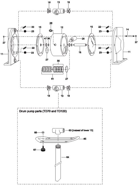 Запчасти для насосов Tapflo