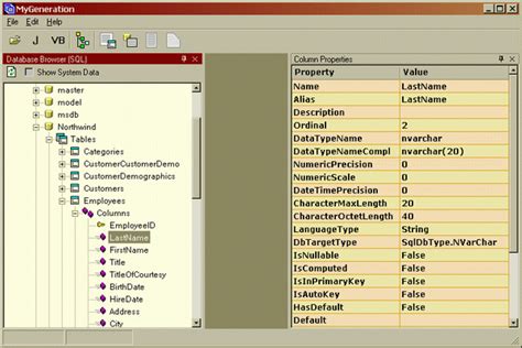 MyGeneration NET Code Generator CodeProject