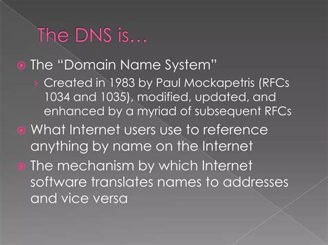 Presentation On Dns PPTX