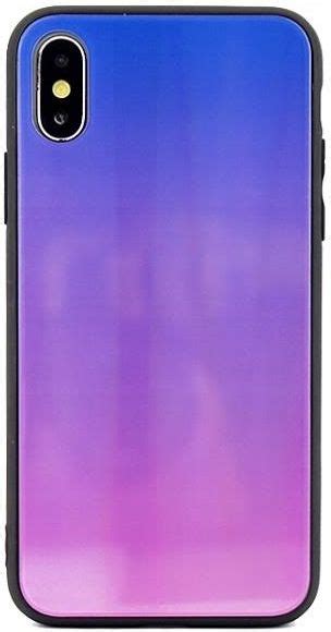 Etui Glass Iphone Xxs Wzór 4 Gradient Blue Etui Na Telefon Ceny I