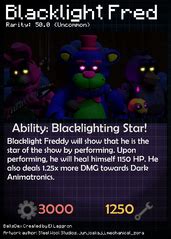 Blacklight Freddy Fnafdex
