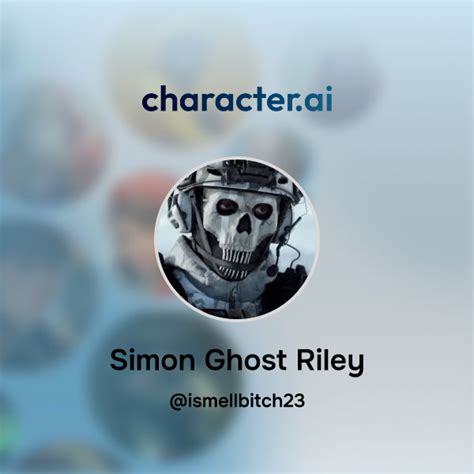 Chat with Simon Ghost Riley | character.ai | Personalized AI for every ...
